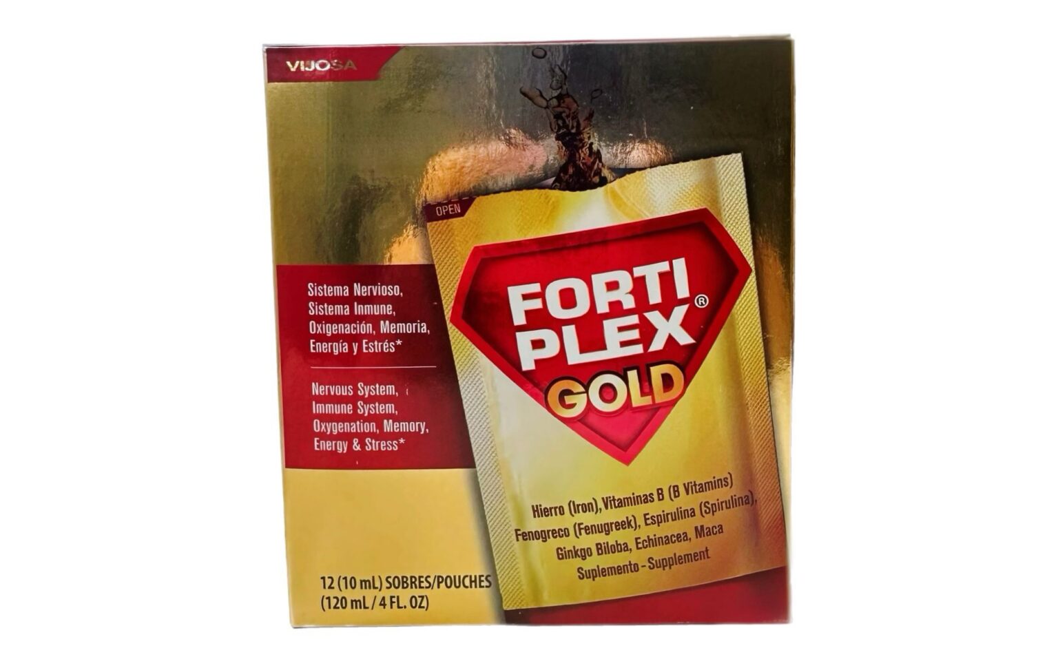 Fortiplex Gold 12 viales - Salud Natural